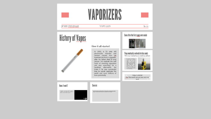 VAPORIZORS by Jerry Zielinski on Prezi