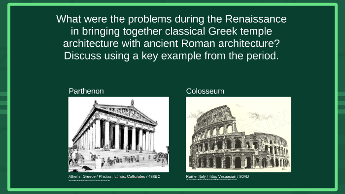 What were the problems during the Renaissance in bringing to by Andrew ...