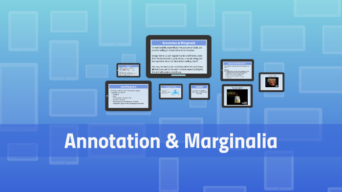 Annotation & Marginalia by Sonia Radi on Prezi