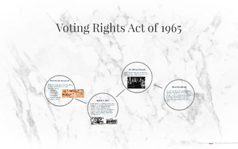Voting Rights Act of 1965 by brooke schlaud on Prezi