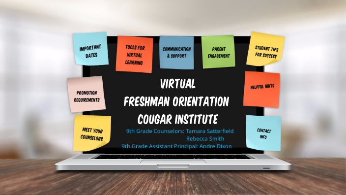 Freshman Virtual Jump Start 2020-2021 by Tamara First Chance ...