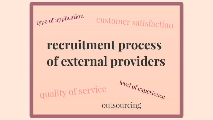 recruitment process of external providers by lisa k on Prezi