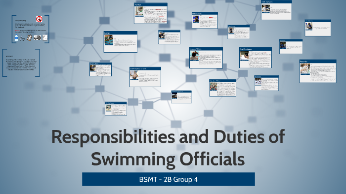 Responsibilities and Duties of Swimming Officials by Renee Alfeche on Prezi