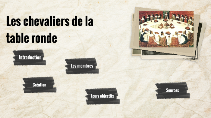 presentation la table ronde by Jad Succari on Prezi