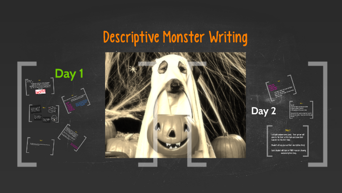 Descrptive Monster Writing by Lisa Selinsky