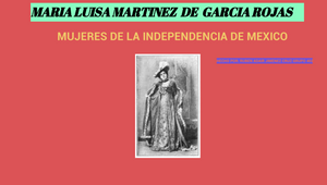MARIA LUISA MARTINEZ DE GARCIA ROJAS by Rubén Jiménez on Prezi Design
