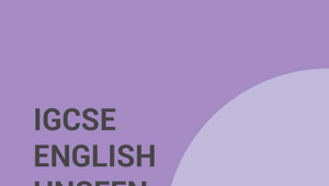 English IGCSE Unseen Paper Guide by Seren Thomas on Prezi Design