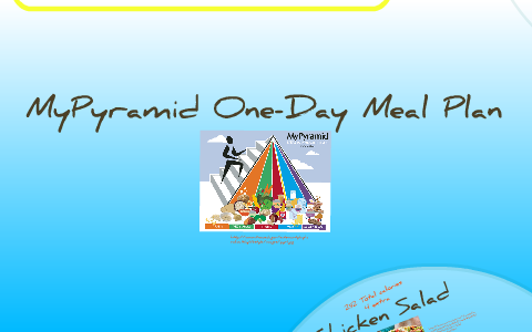 MyPyramid One-Day Meal Plan by Brianna Mercy on Prezi