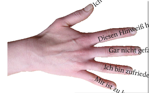 Evaluationsmethode: 5-Finger-Methode by Mona Gehard on Prezi