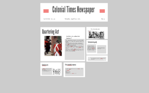 Colonial Times Newspaper by Rose Hernandez on Prezi