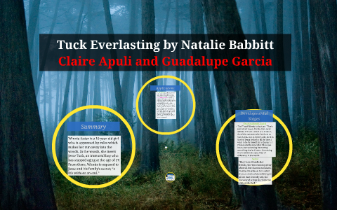 Tuck Everlasting by Natalie Babbitt by Guadalupe Garcia on Prezi
