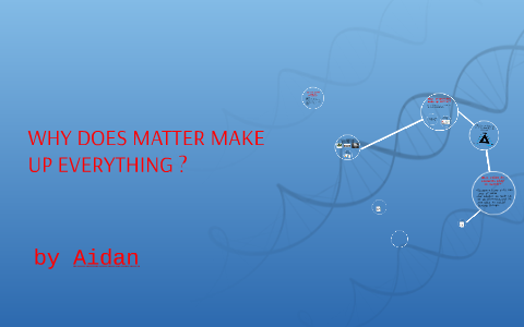 WHY DOES MATTER MAKE UP EVERYTHING ? by Marika Posnikoff