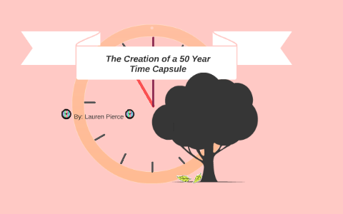 The Creation of a 50 Year Time Capsule by Lauren Pierce