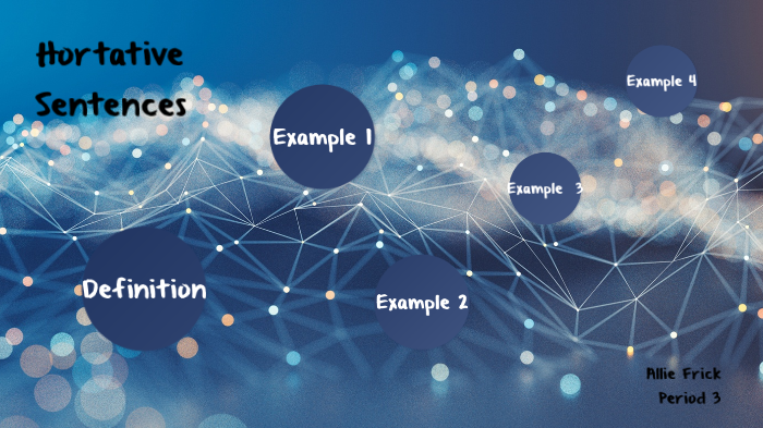 Hortative Sentences by Allie Frick on Prezi