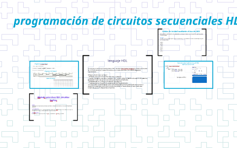 programacion de circuitos secuenciales HDL by on Prezi