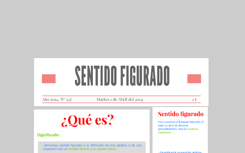 SENTIDO FIGURADO by Marc Andreu Sansó on Prezi