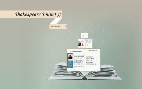 Shakespeare Sonnet 53 by Isaiah Olsen on Prezi