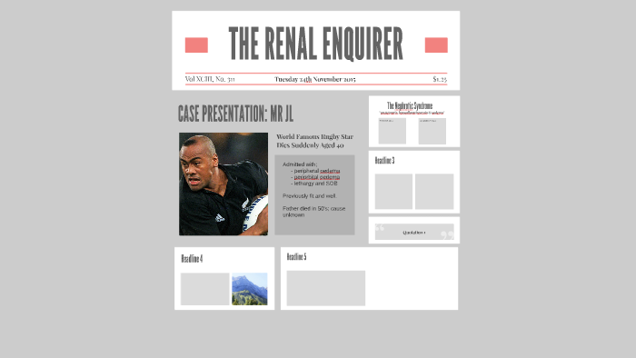 THE RENAL ENQUIRER by Sally Watterson on Prezi