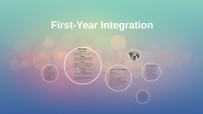 First-Year Integration by Jordan Baer on Prezi