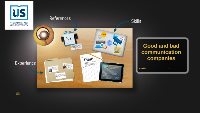 Good and bad communication companies by Nik Kim on Prezi
