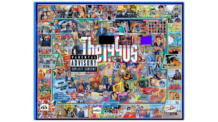 The 90s timeline by Dhani Beckwith on Prezi