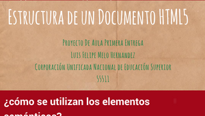 Estructura de un Documento HTML5 by LUIS FELIPE MELO HERNANDEZ on Prezi Design