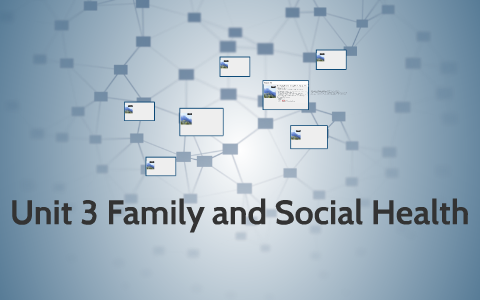 Unit 3 Family and Social Health by Jeffrey Hess
