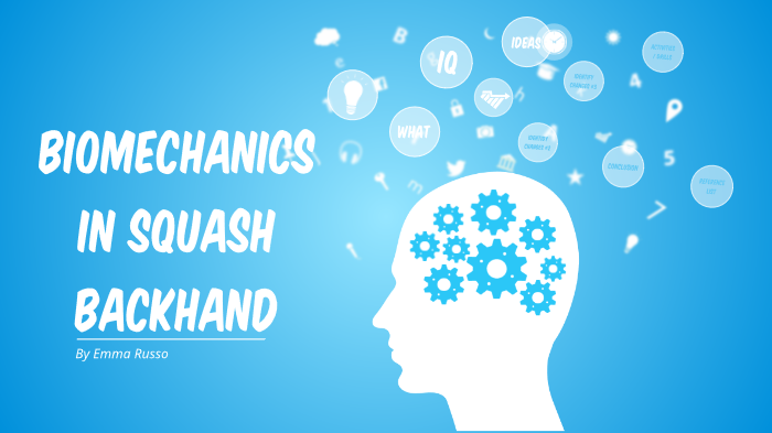 Biomechanics Squash by Emma Russo on Prezi