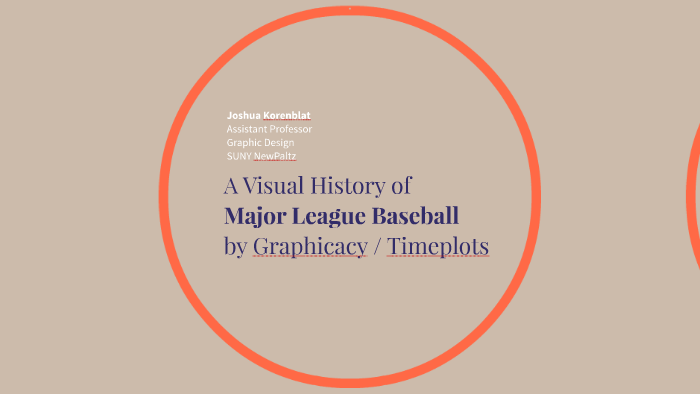 Storytelling with Data: A Visual History of Baseball by Graphicacy ...