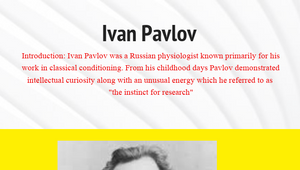 Ivan Pavlov Infographic by Jaheaven Patterson on Prezi Design