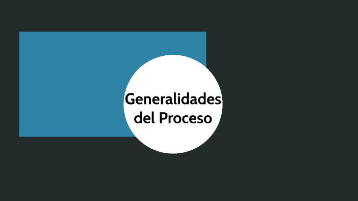 generalidades del proceso by gelue handall on Prezi