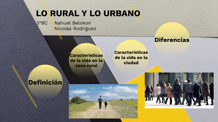 Lo rural y lo urbano by Thelce on Prezi