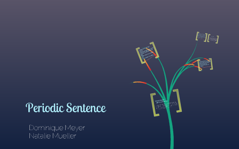 Periodic Sentence by Dominique Meyer on Prezi