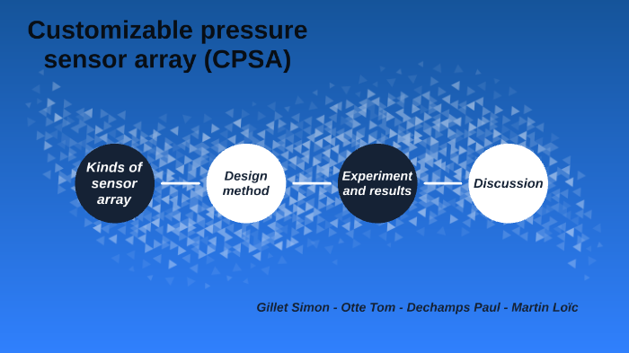 customizable pressure sensor array by Simon Gillet on Prezi