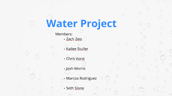 dots in blue water by Seth Slone on Prezi