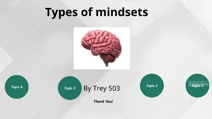 Types of mindsets by Trey Marsh on Prezi