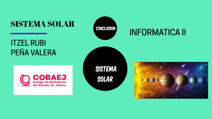 sistema solar by Itzel Rubi Pena Valera