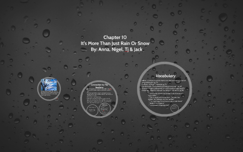 It's More Than Just Rain Or Snow by nigel hayward on Prezi