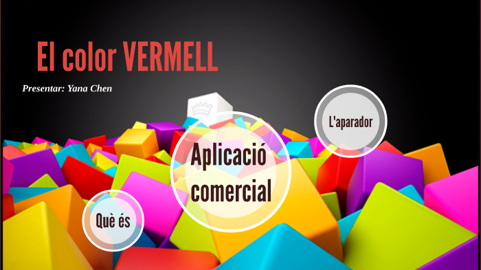 EL color vermell comercial by yanachen@iesmontsia.org Yana chen on Prezi