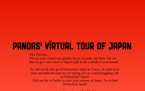Virtual Field Trip Of Japan by Zain Zaidi on Prezi