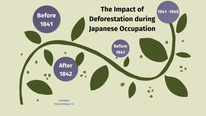 Impact of deforestation during Japanese Occupation by Yee Yuki on Prezi