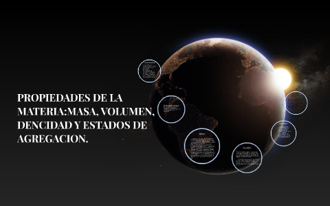 PROPIEDADES DE LA MATERIA:MASA, VOLUMEN, DENCIDAD Y ESTADOS by Juan ...