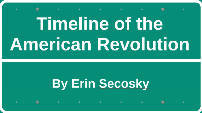 SS Timeline Project by Erin Secosky on Prezi