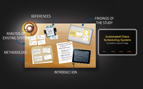 Automated Class Scheduling System by ajay mateo on Prezi