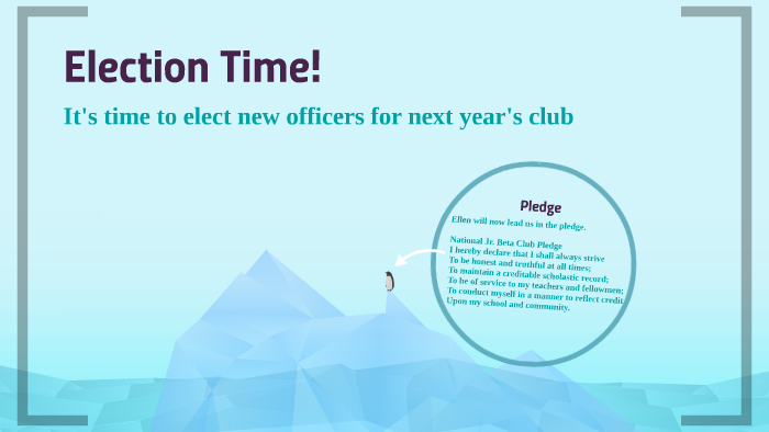 Beta Club Elections by kenley mcclure on Prezi