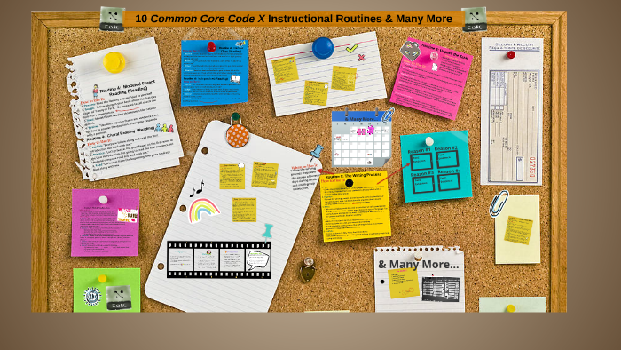 10 Common Core Code X Instructional Routines & More by Sarah Rogers on ...