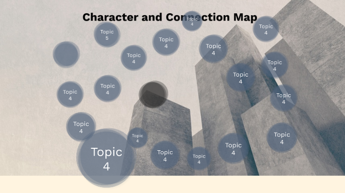 Character Connection Map by Eric Harter on Prezi