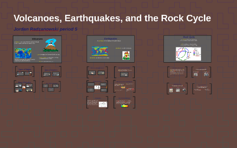 Volcanoes, Earthquakes, and the Rock Cycle by Jordan Radzanowski on Prezi