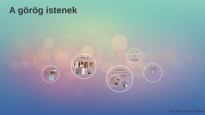 A görög istenek by Kolcsei Viki on Prezi