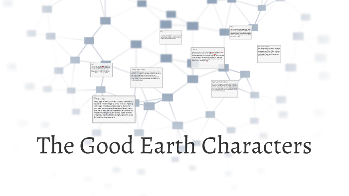 The Good Earth Characters by Victoria Carson on Prezi